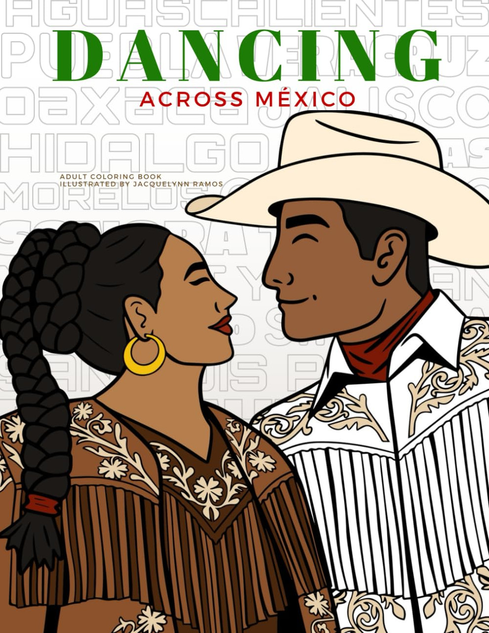 Ebook – Dancing Across Mexico: Adult coloring book by Jacquelynn Ramos ...