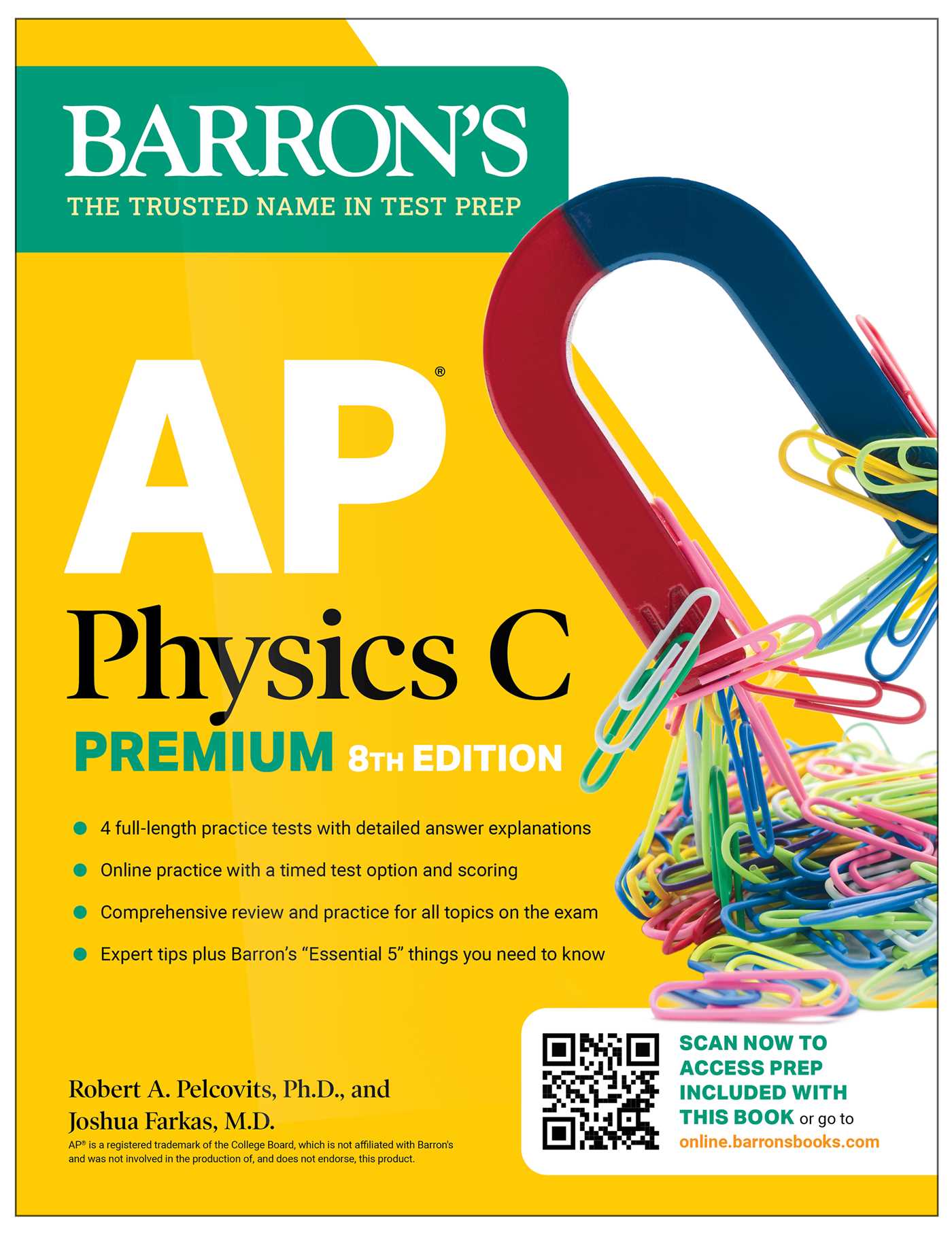 Ebook – AP Physics C Premium, Eighth Edition: 4 Practice Tests ...