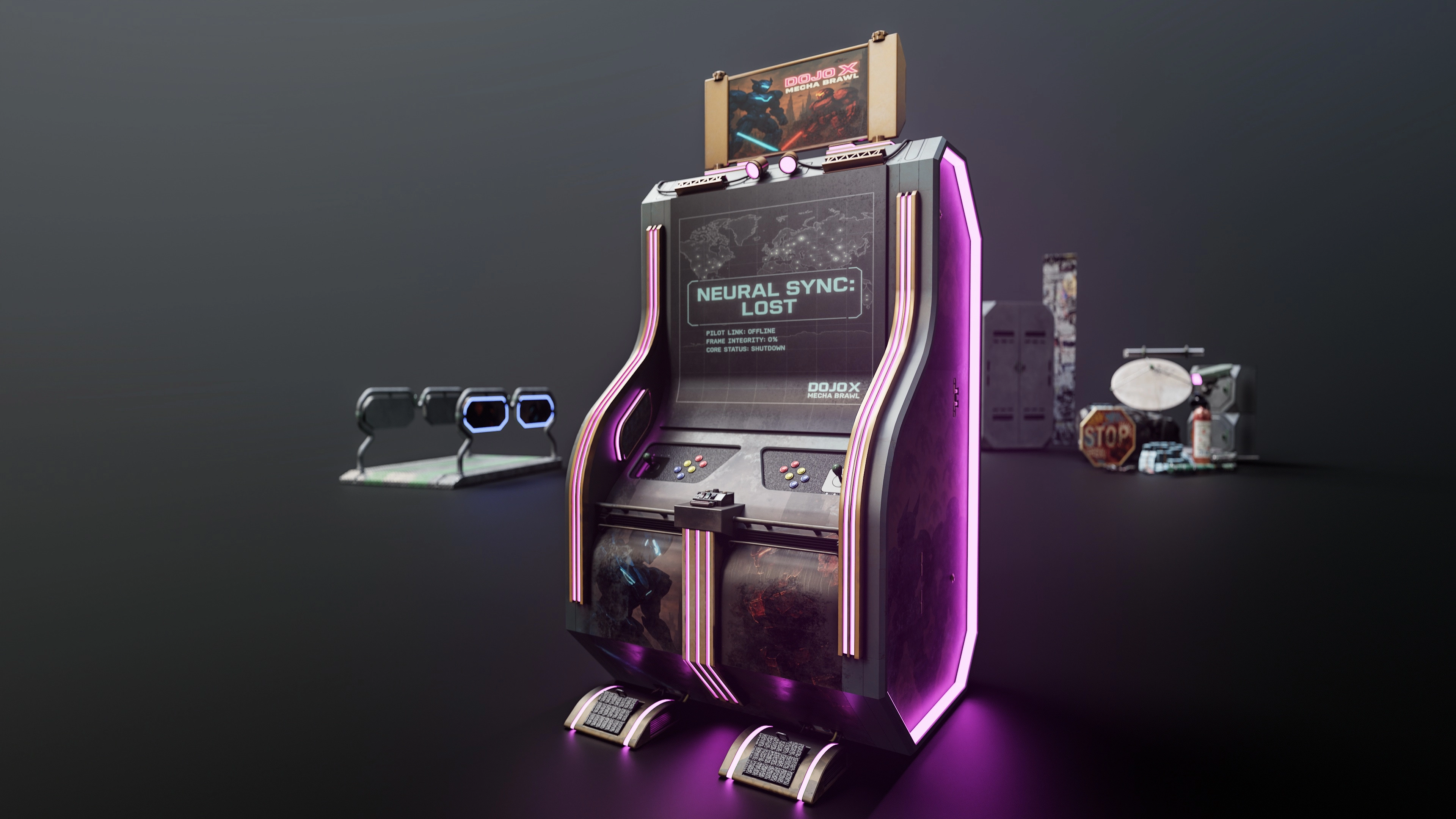 Cyberpunk Arcade - Arcade