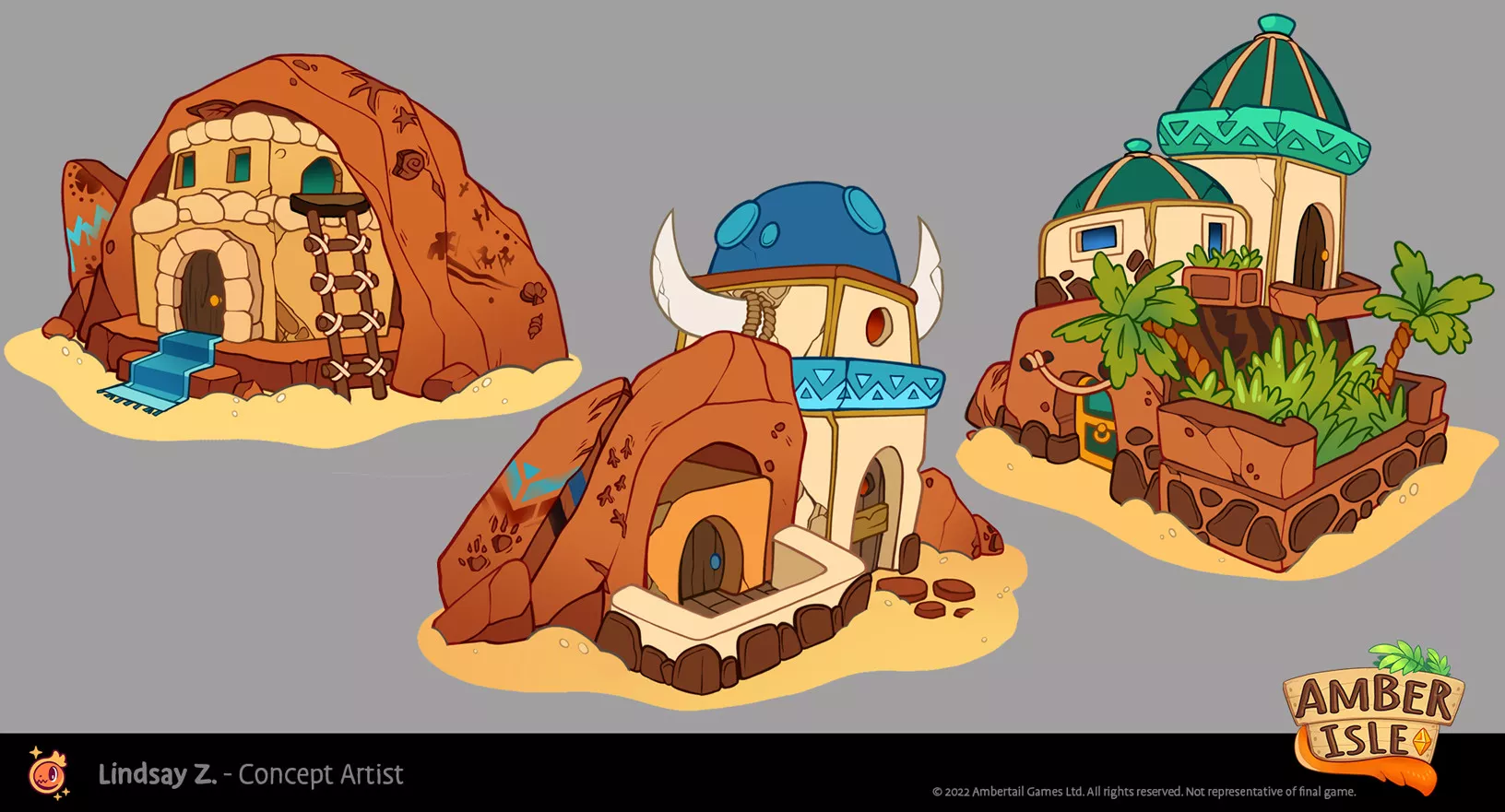 AMBER ISLE - Concept Art