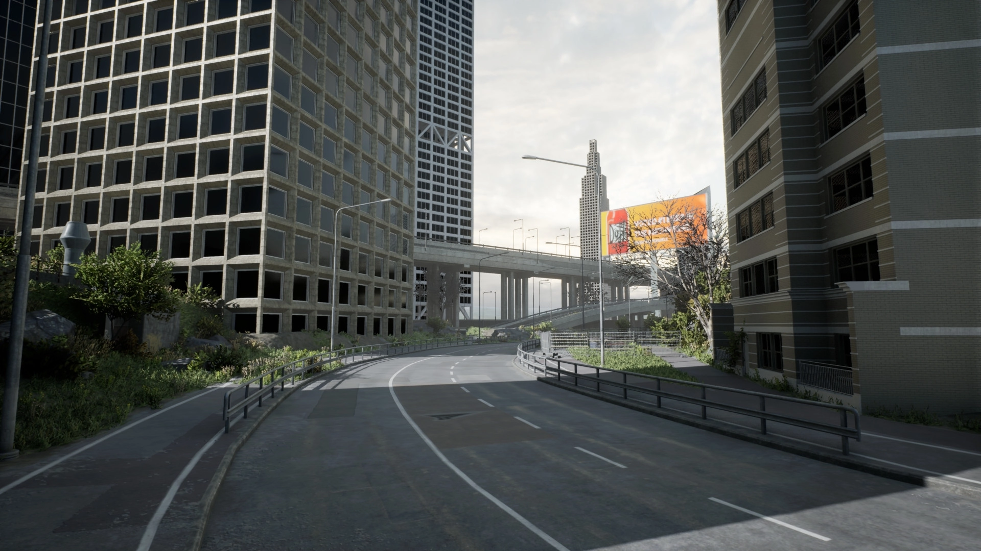 Unreal Engine 5 - Realistic Highway Environment