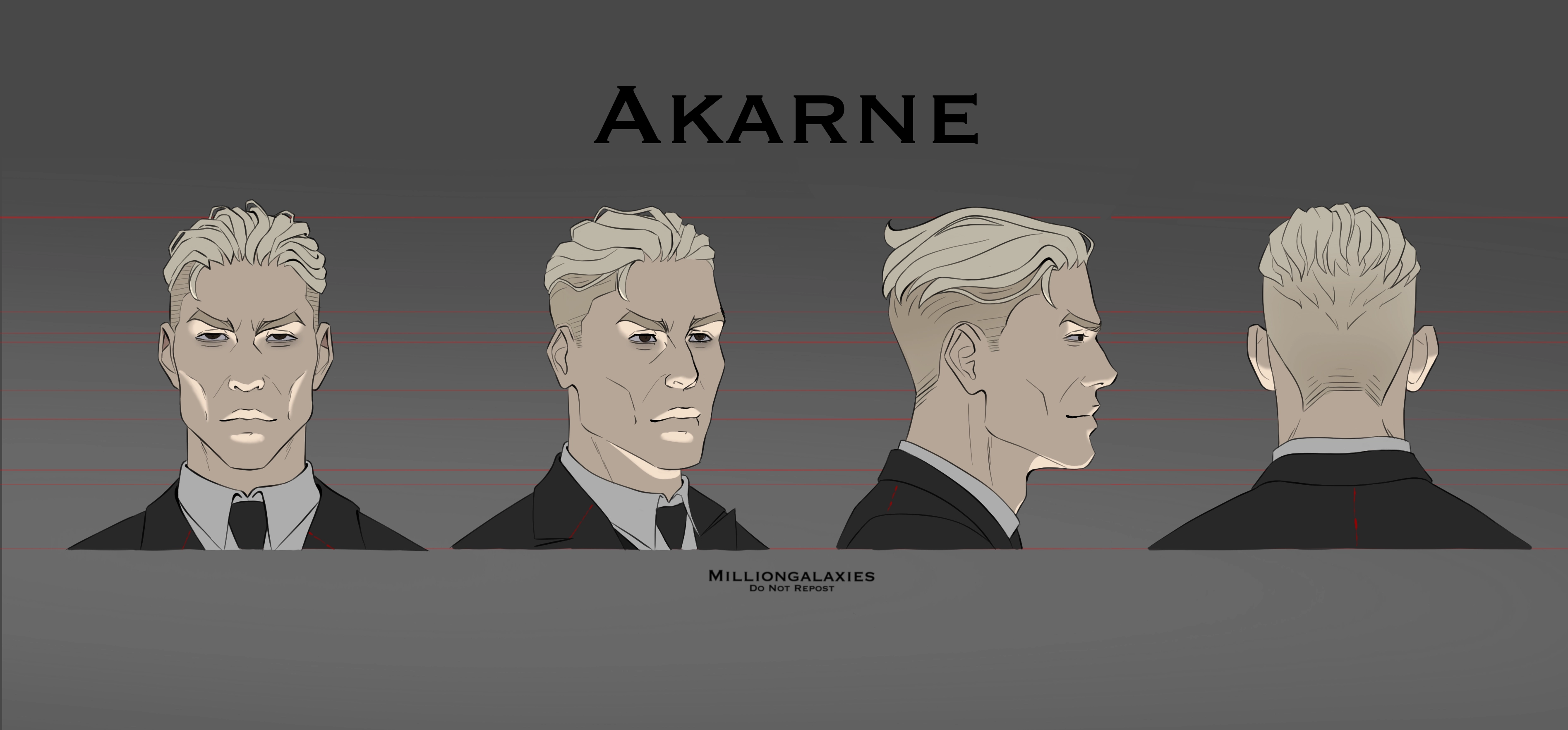 Villain OC ref sheet