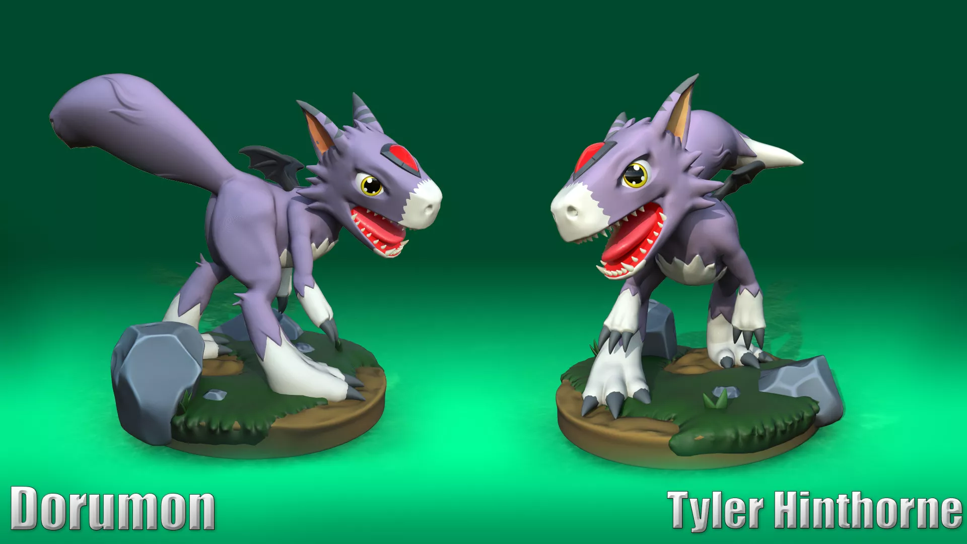 Dorumon - Digimon Sculpt