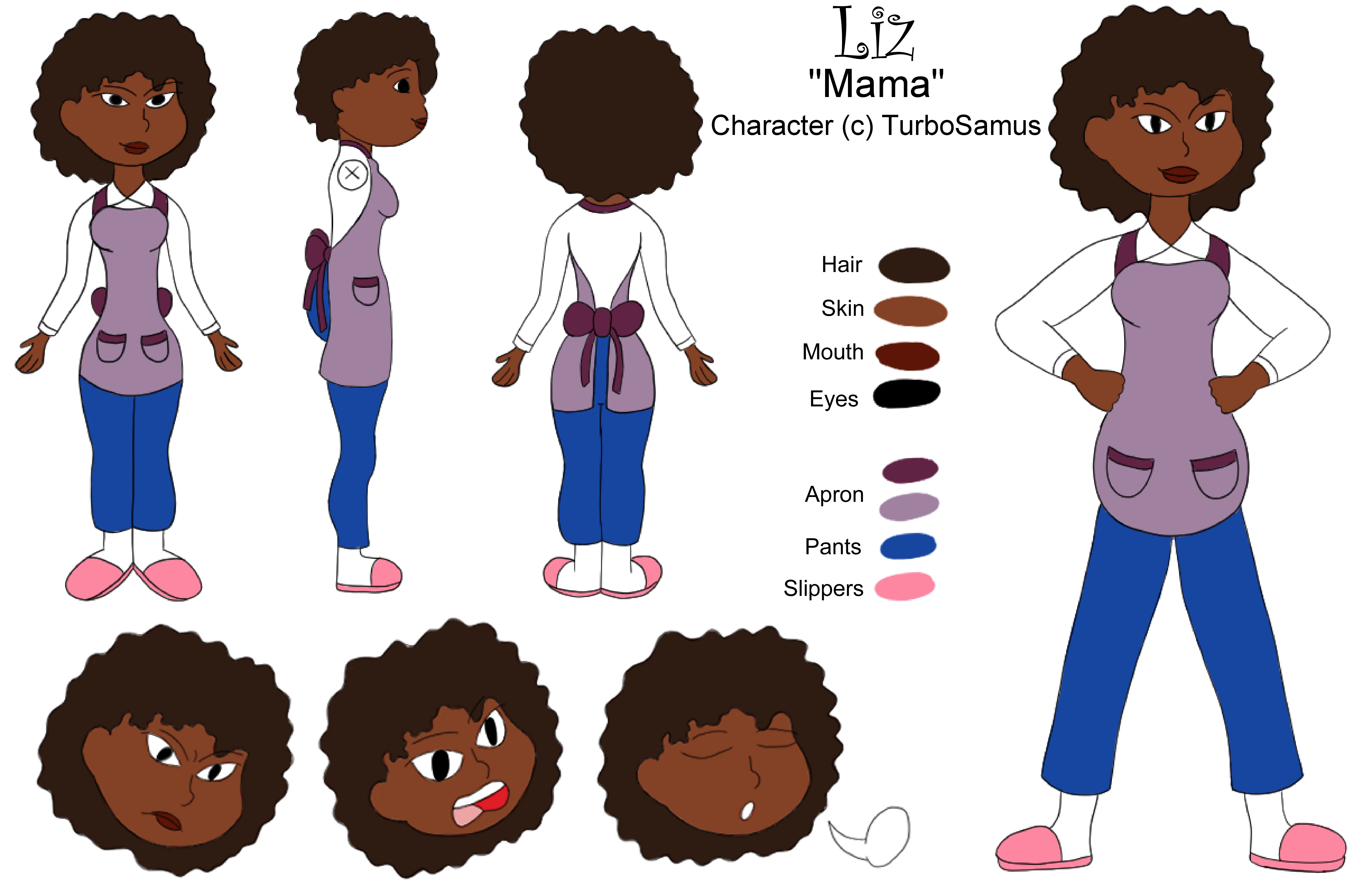 Perspectrum: Liz Character Sheet