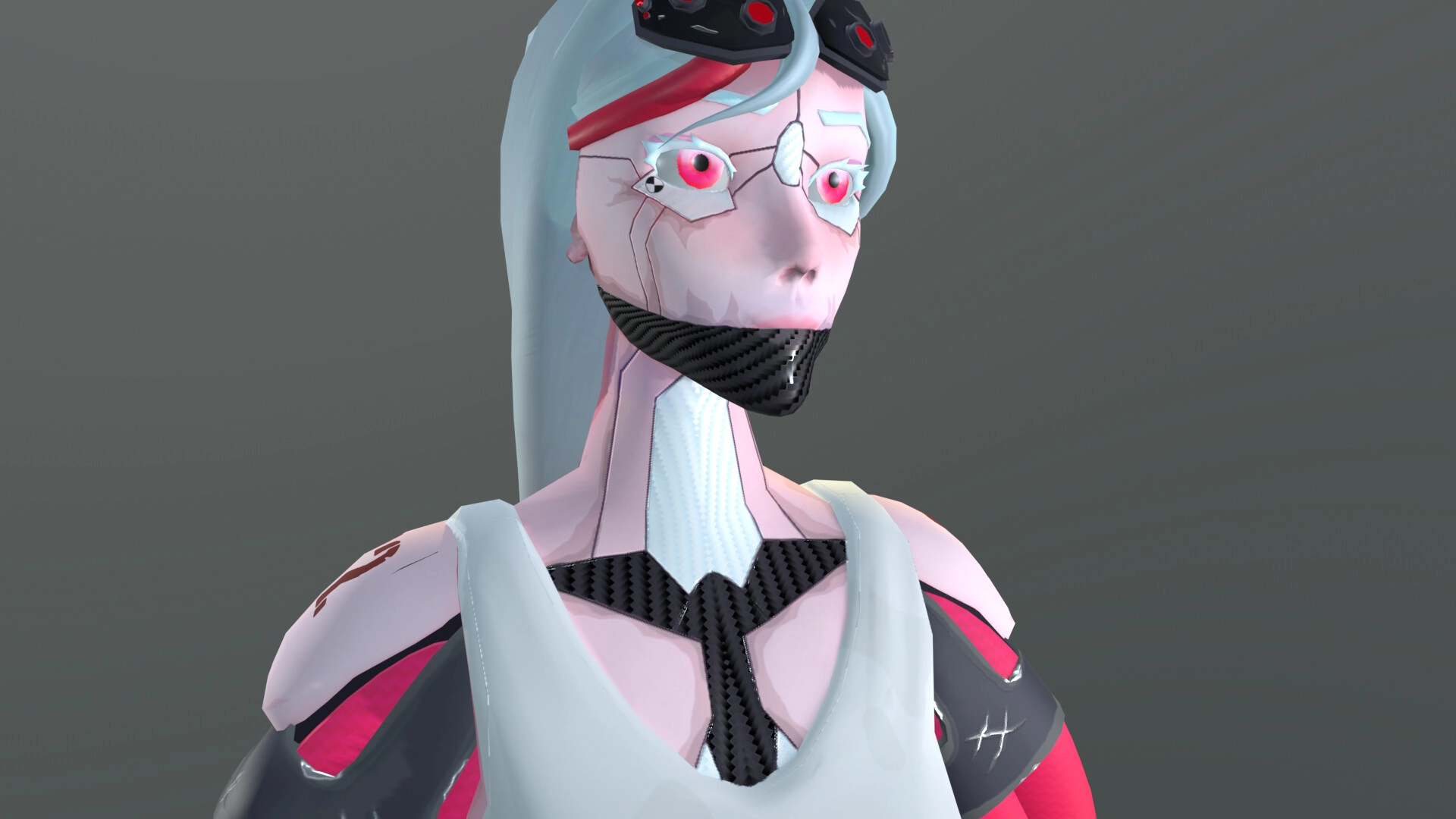 Overwatch Inspired Cyberpunk Mechanic