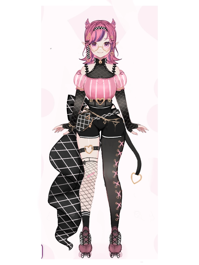 Ironmouse outfit design 2