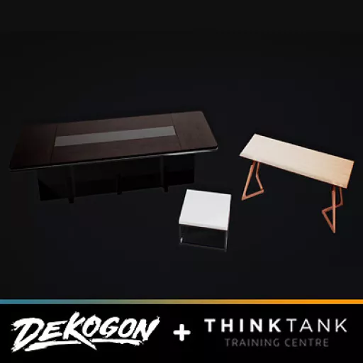 Dekogon - Modern Arch Viz| Tables