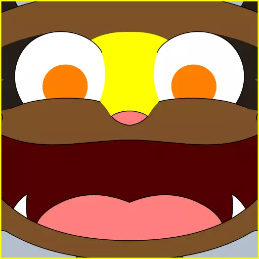 Yellow Sigil Creature Concept Render and Also an Icon and a Sketch