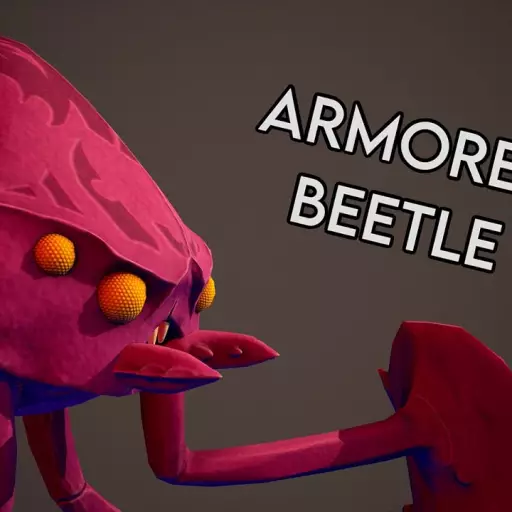 Armored Beetle - Game-Ready Asset