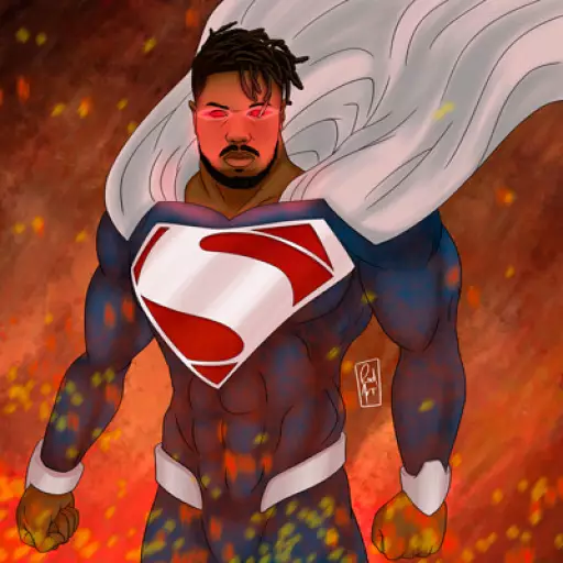 Superman Calvin Ellis | FanArt Michael B. Jordan