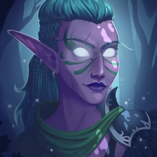 Night Elf Portrait