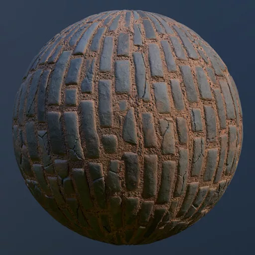 Wavy Brick Pattern