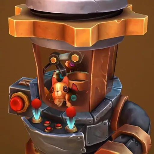 Mechagon Corgi Claw Machine