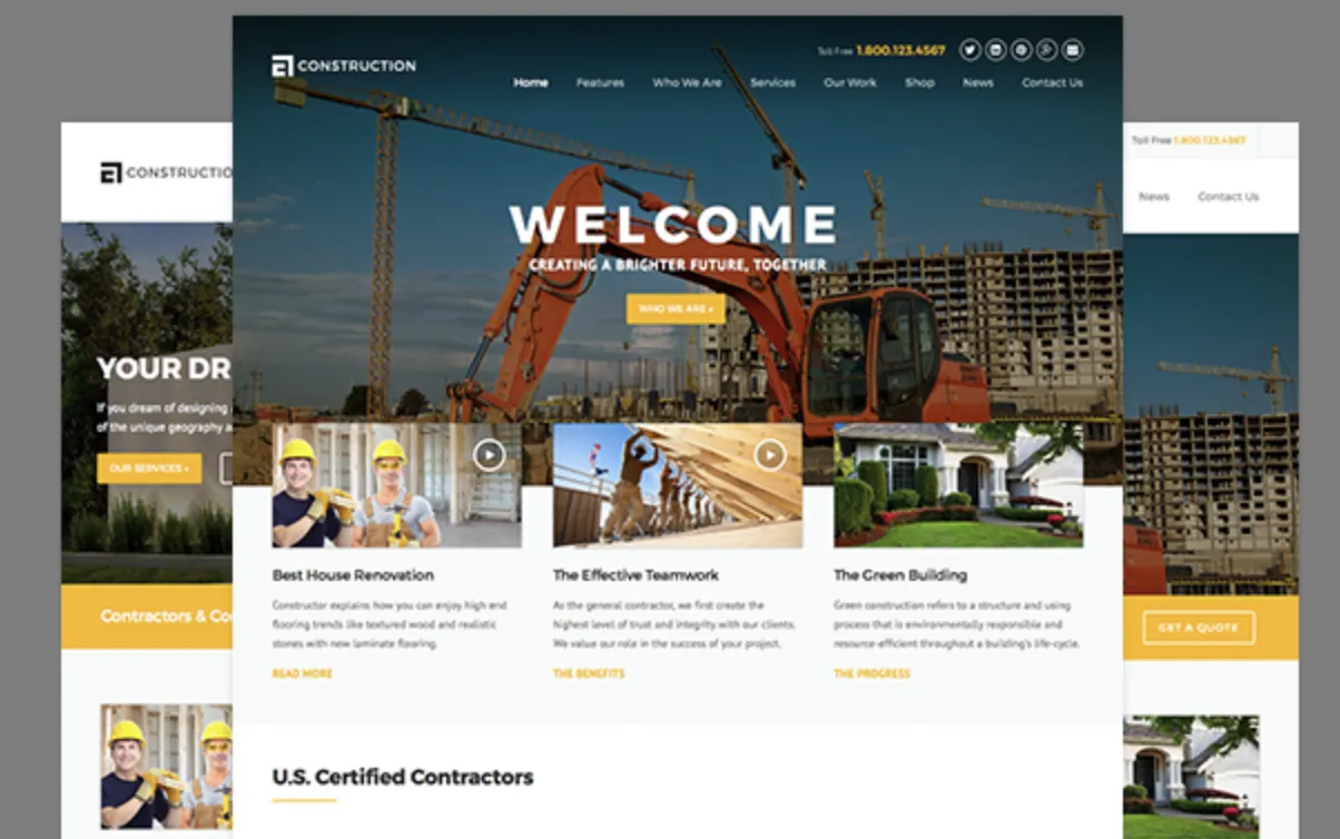 Construction WordPress Theme Proven