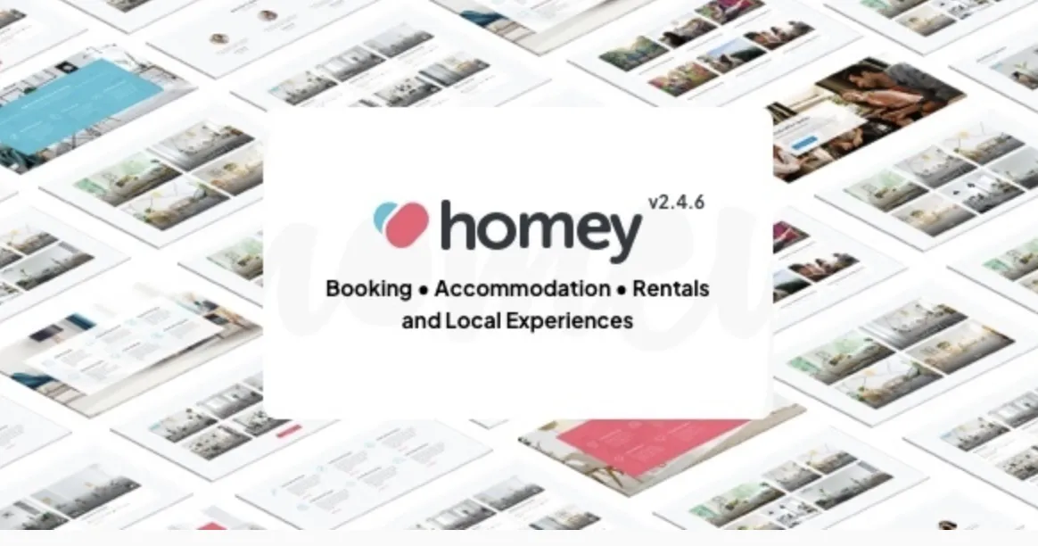 Homey Pro – Booking and Rentals WordPress Theme