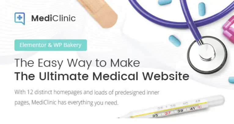 MediClinic Pro – Medical Healthcare WordPress Theme