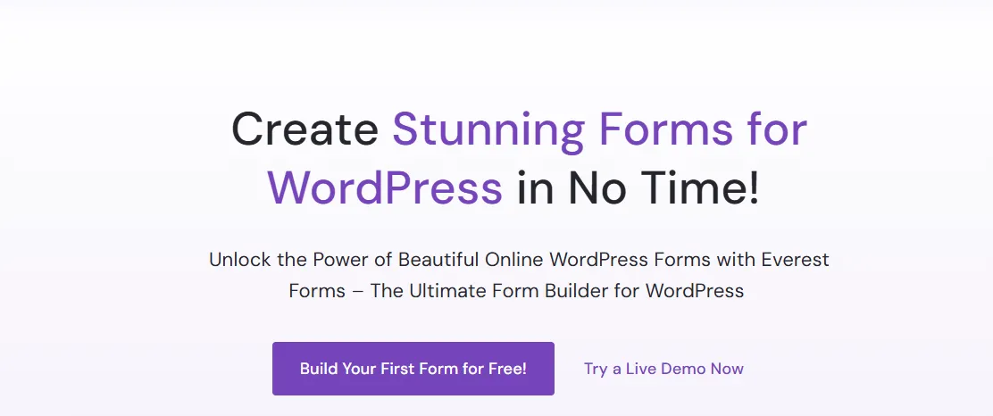 Everest Forms Pro – All‑in‑One WordPress Form Builder