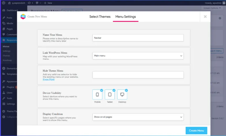 Responsive Menu Pro – Create Mobile-Friendly Menu