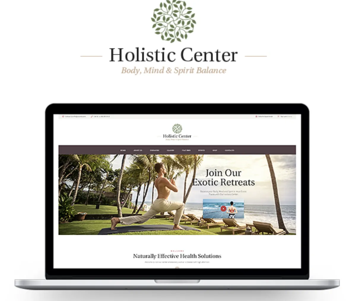 Holistic Center Pro – Wellness and Spa Salon WordPress Theme
