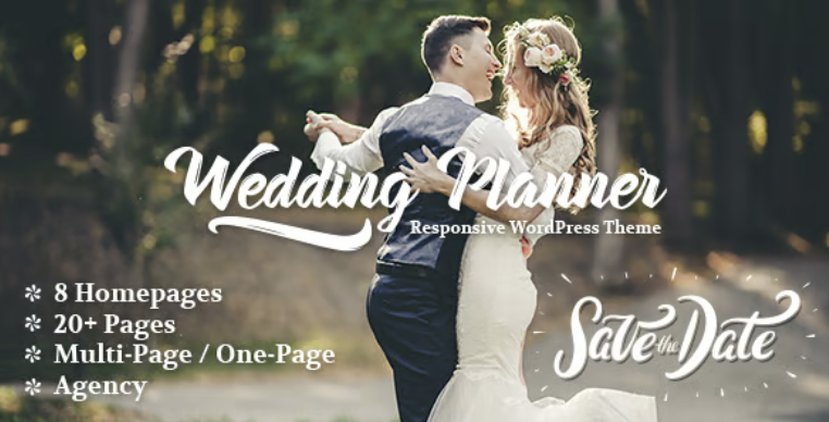 Wedding Planner - Responsive WordPress Theme
