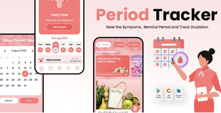 Period Tracker - Clue Period - My Calendar - Ovulation Tracker ...