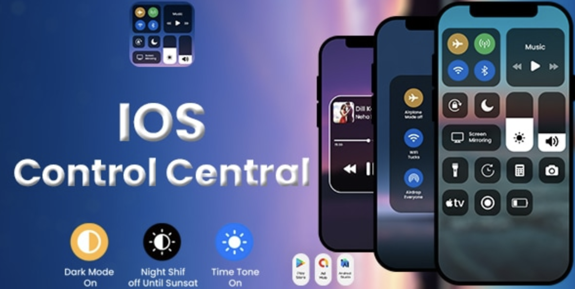 IControl - Control Center OS16 APK - iControl Center iOS 15 - iCenter ...