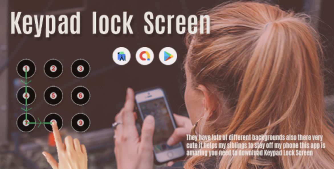 Keypad Lock Screen - Keypad Lock - Phone Secure - patterns Lock Screen ...