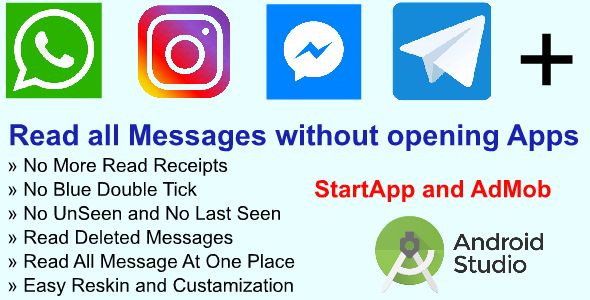 Unseen-Read all Messages without opening Apps for WhatsApp,Instagram ...