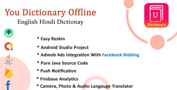 U Dictionary Translator App With All Languages Translator with Admob ...