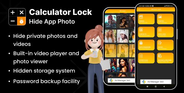 Calculator Lock Hide App Photo - App Vault - Photo Videos Hide App ...