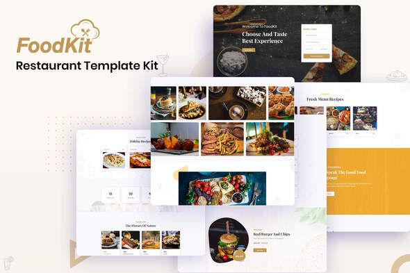 FoodKit - Restaurant Template Kit