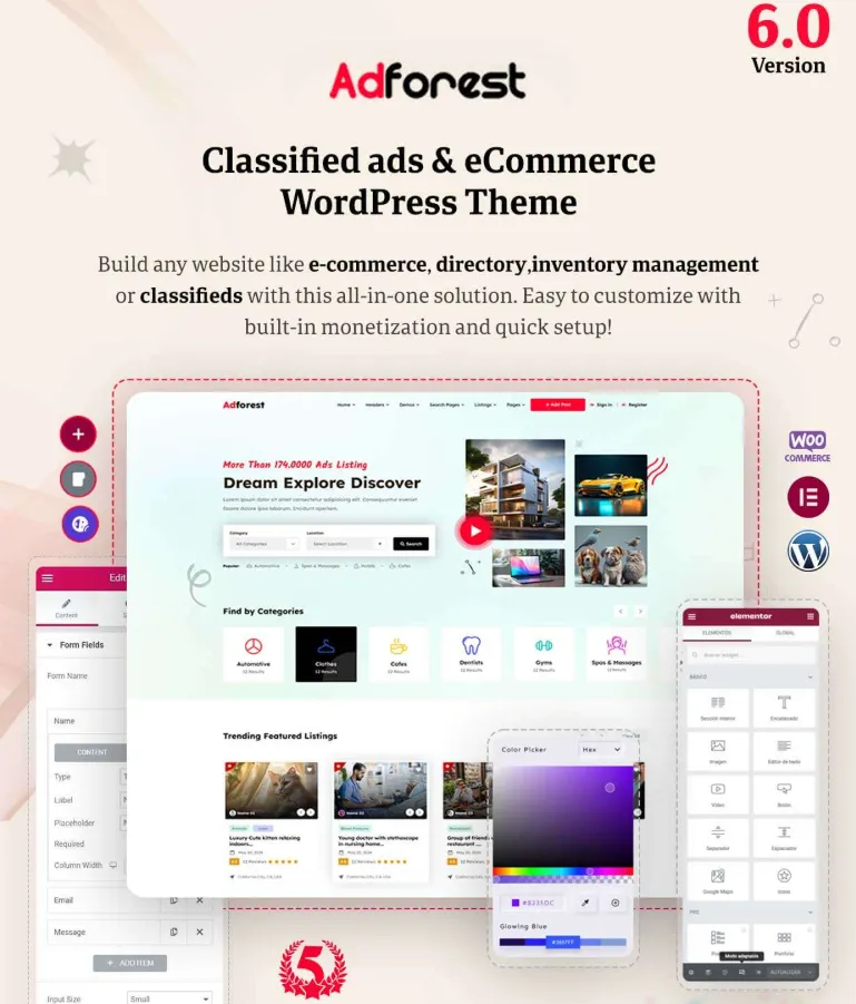 AdForest - Classified Ads WordPress Theme (Pro Version)