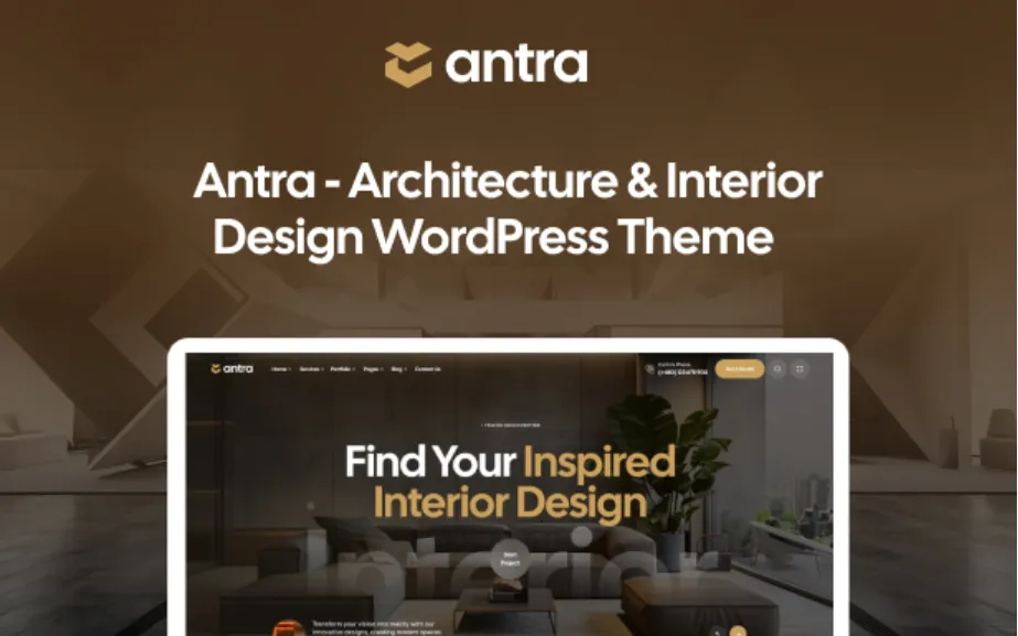 Antra - Architecture & Interior Design WordPress Theme