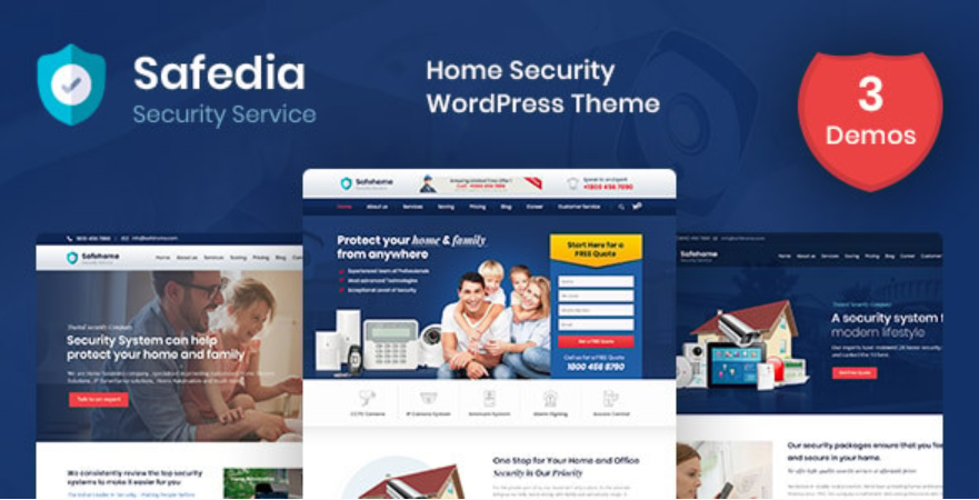 Safedia – Home Security WordPress Theme Installation & Usage Guide
