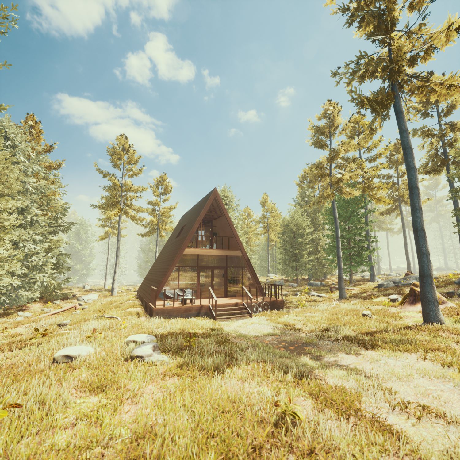 Cabin in Wood Twinmotion – unrealfab