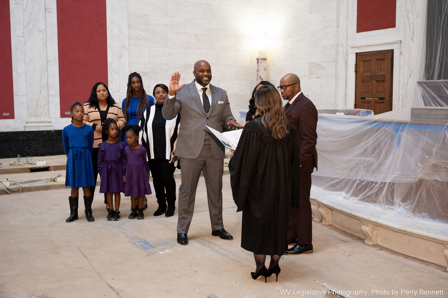 Charleston Attorney Hollis Lewis officially sworn in as House of ...