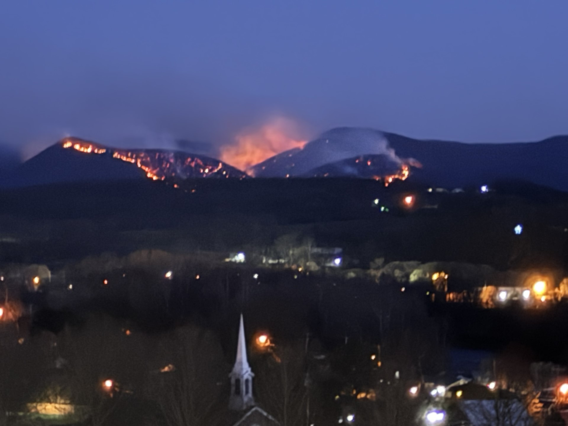 Forest fires claim several structures overnight in Potomac Highlands ...