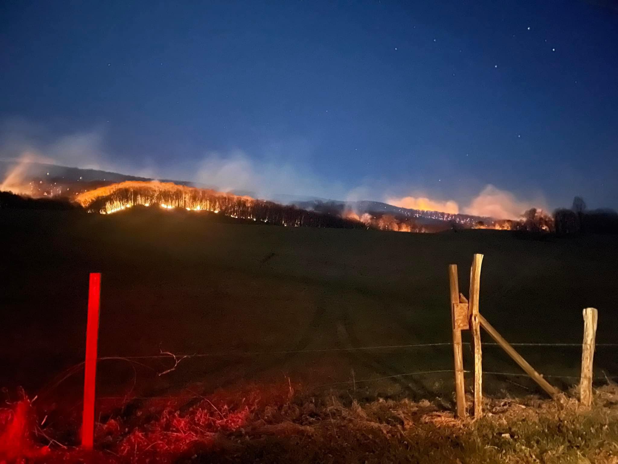Forest fires claim several structures overnight in Potomac Highlands ...