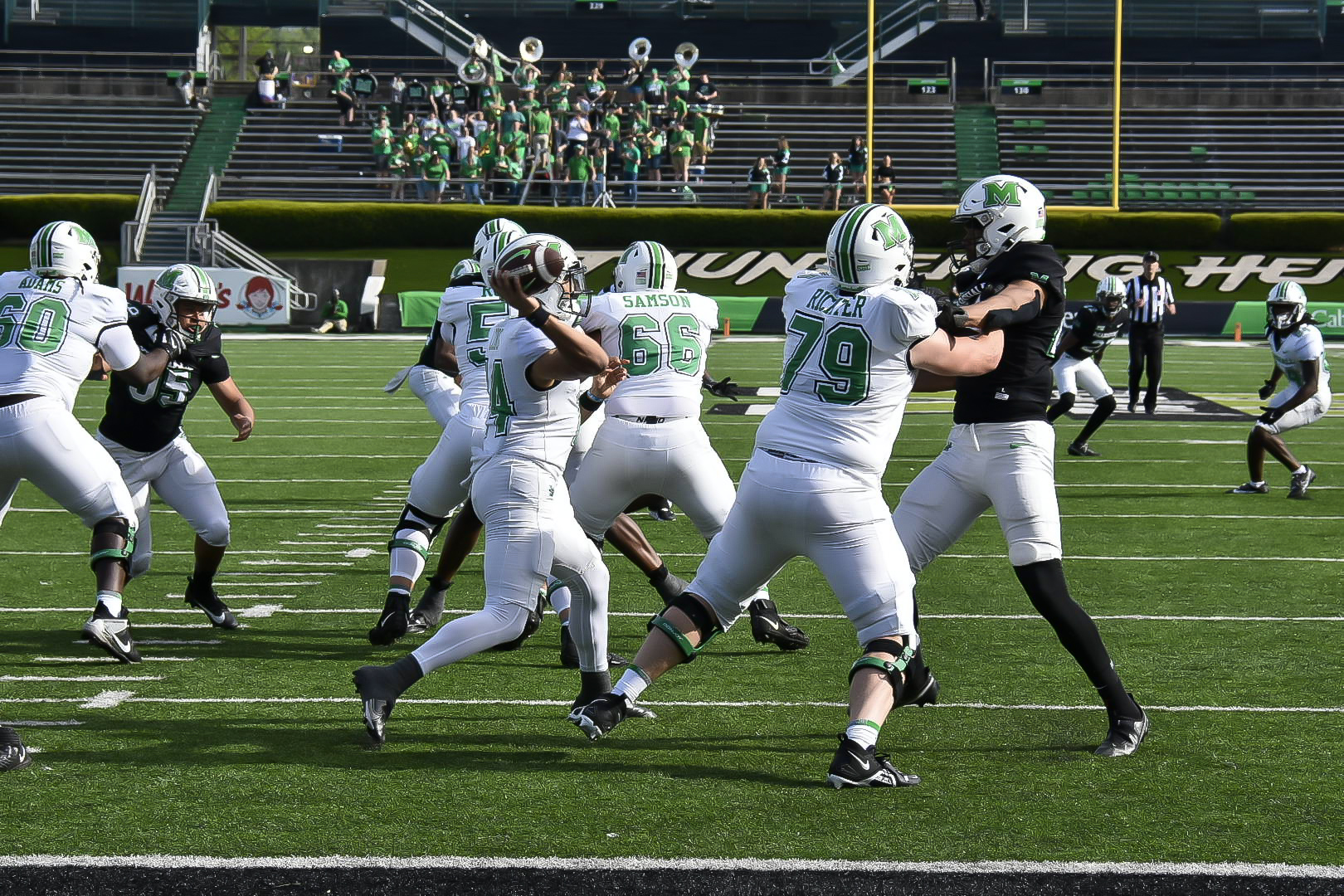 Photo gallery: Marshall football wraps up spring practice with Green ...