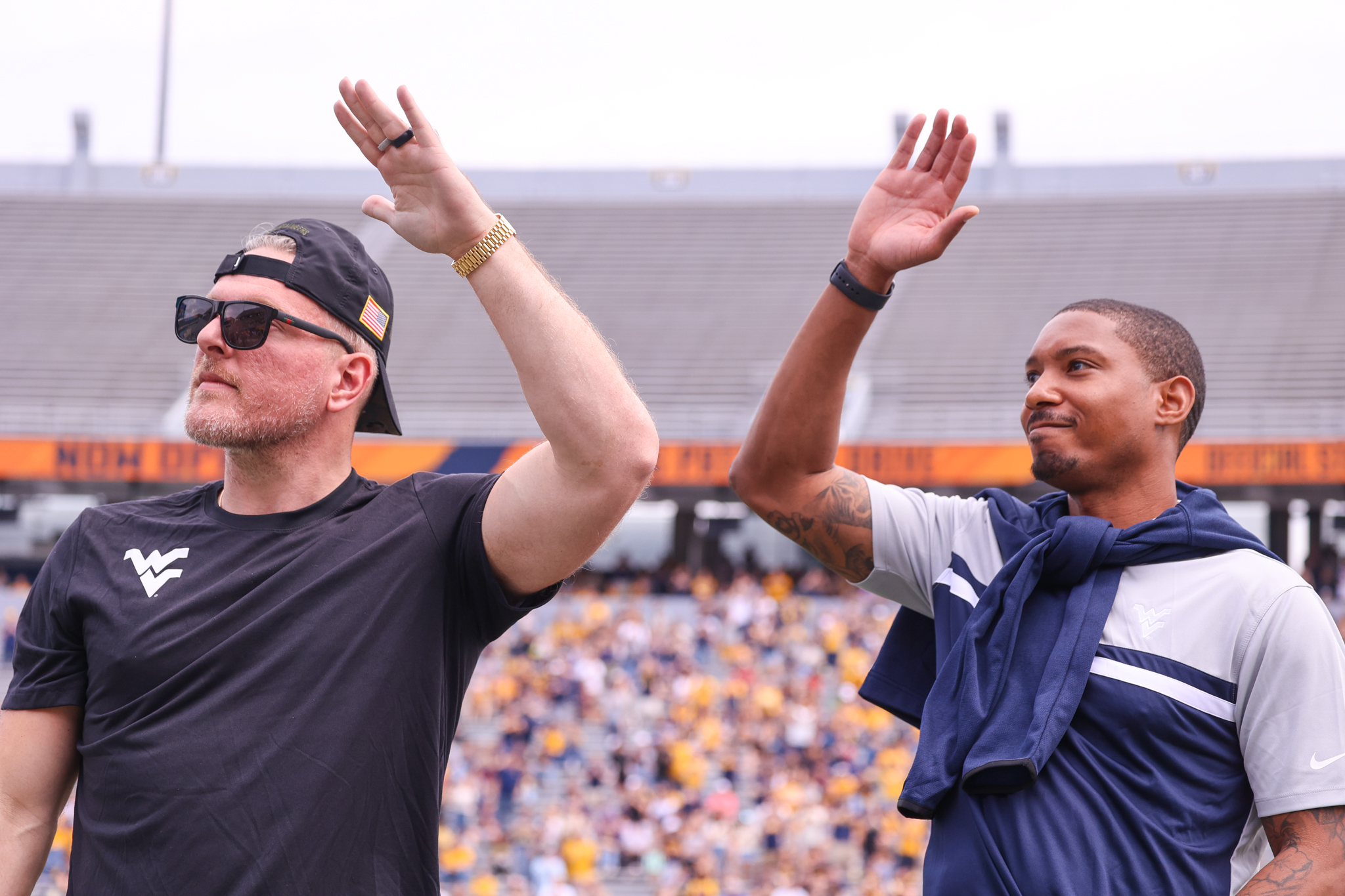 Pat McAfee Show draws huge crowd on WVU campus - WV MetroNews