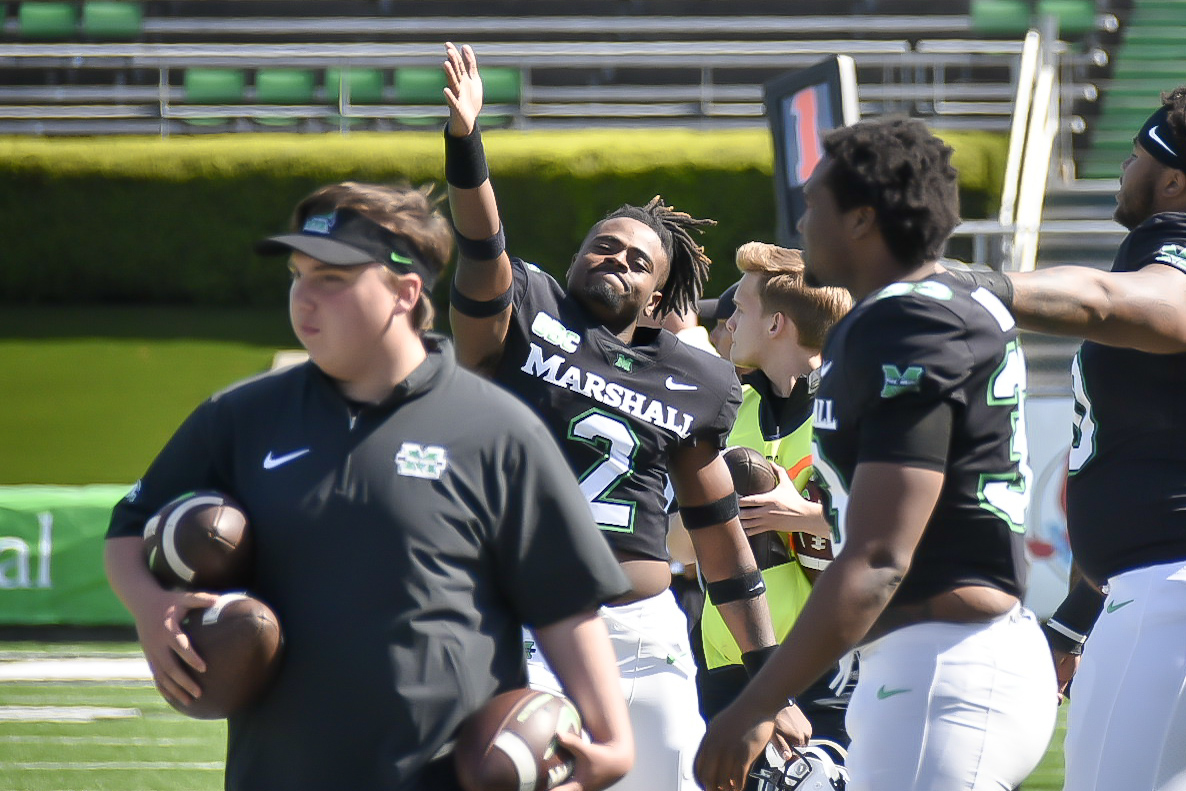 Photo gallery: Marshall football wraps up spring practice with Green ...