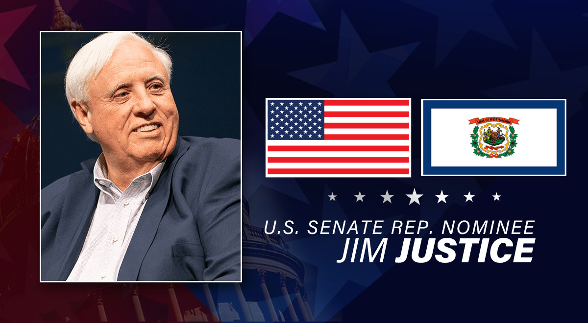 Jim Justice wins Republican nomination to U.S. Senate from West ...