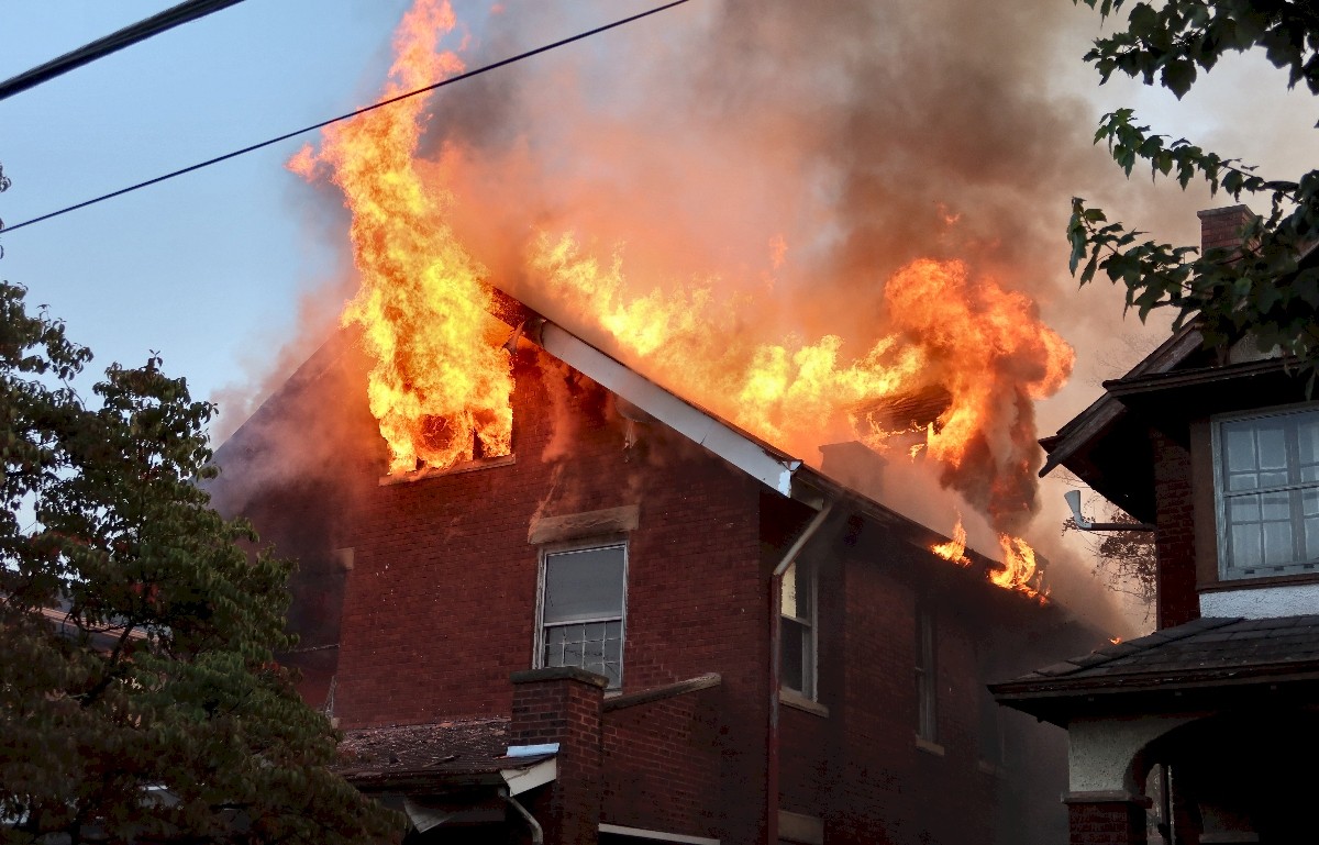 Jackson Street fire - WV MetroNews