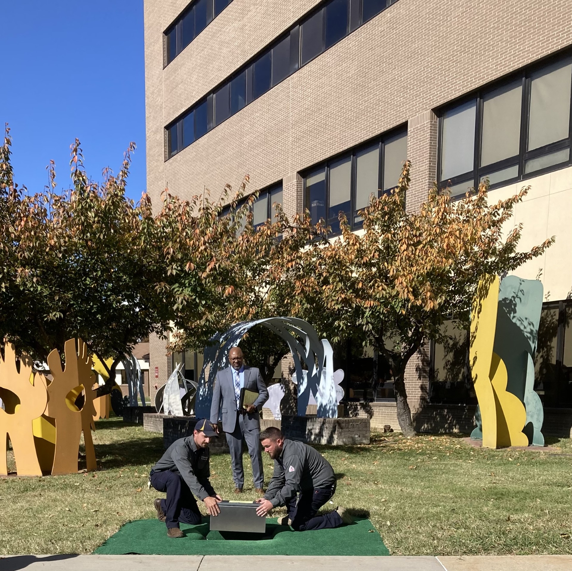 Burying of Time Capsule - WV MetroNews