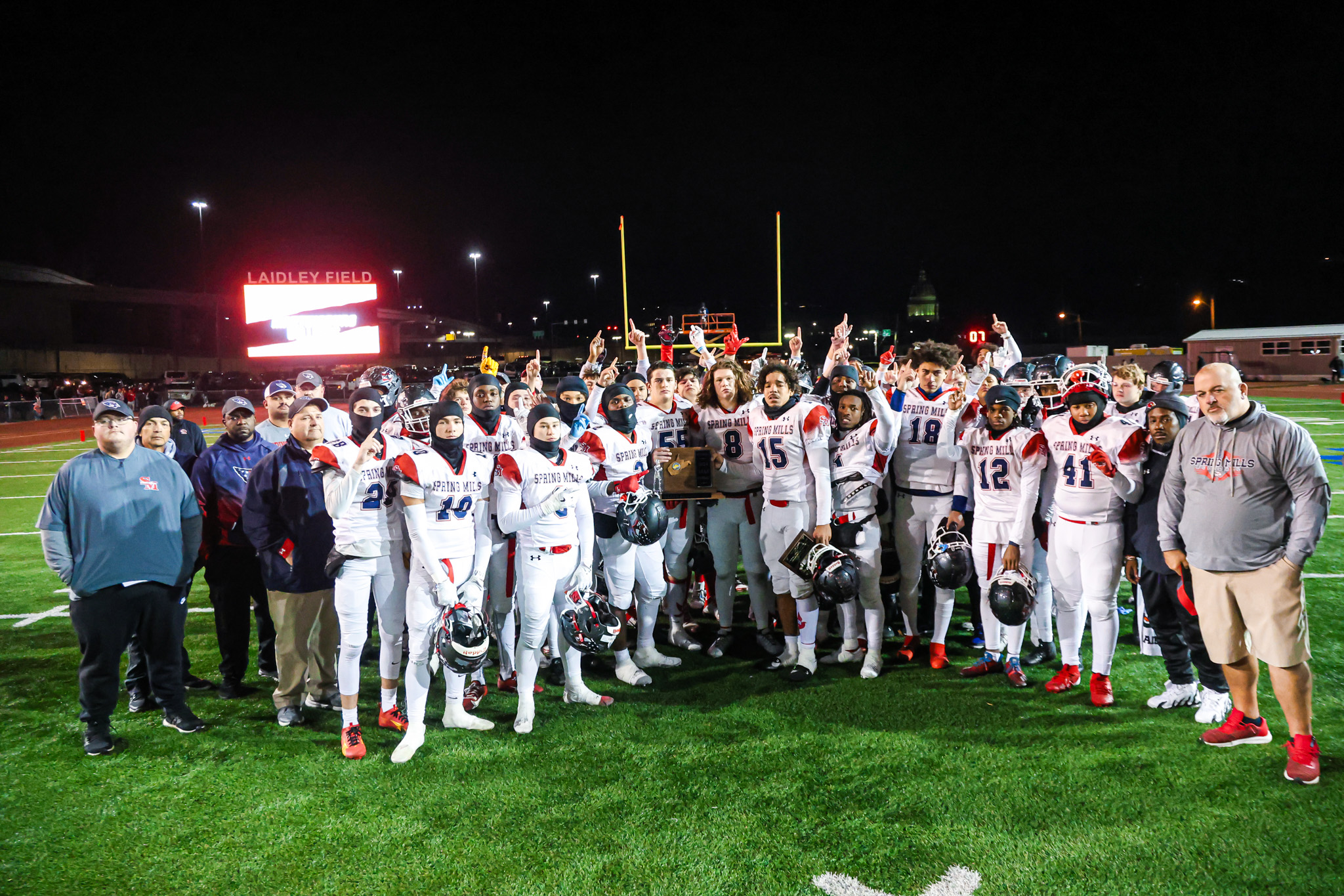 Established as a state title contender, Spring Mills visits Morgantown ...