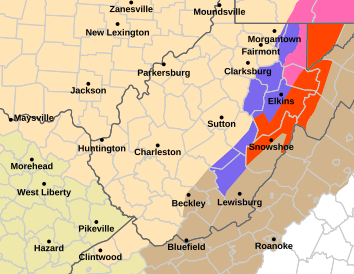 Highest elevations face blizzard conditions with approaching storm - WV ...