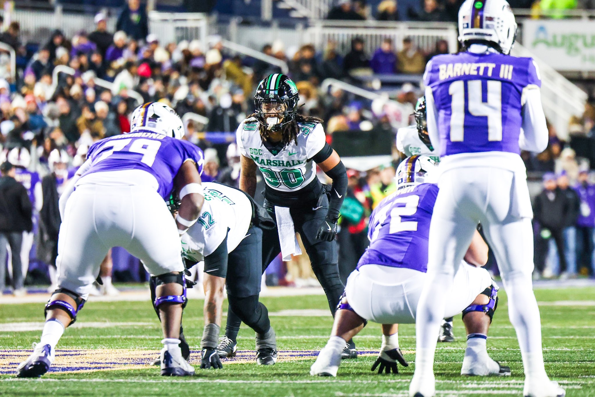 Marshall outlasts James Madison in overtime, 35-33, for spot in Sun ...
