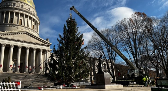 State Christmas Tree standing tall again - WV MetroNews