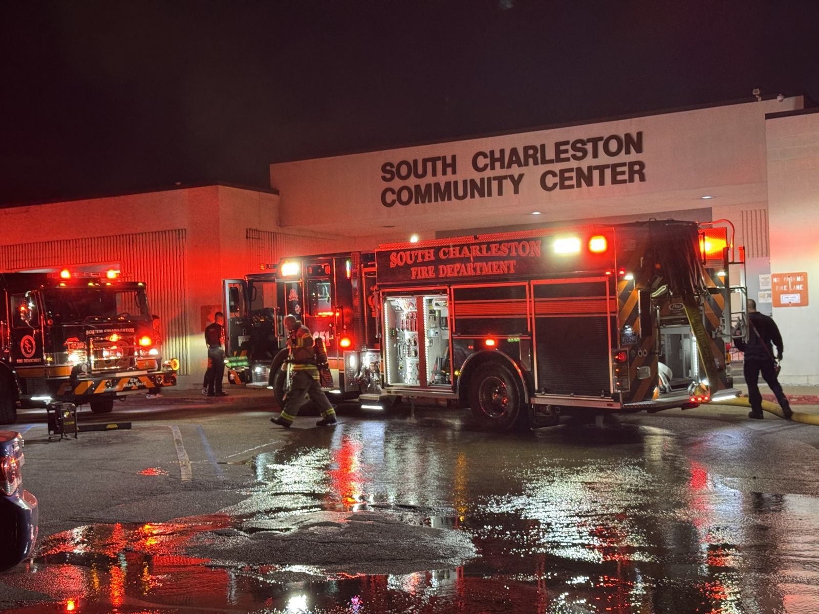 Crews put out fire at South Charleston Community Center - WV MetroNews