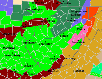 High water reported across the state as rain exits and snow arrives ...